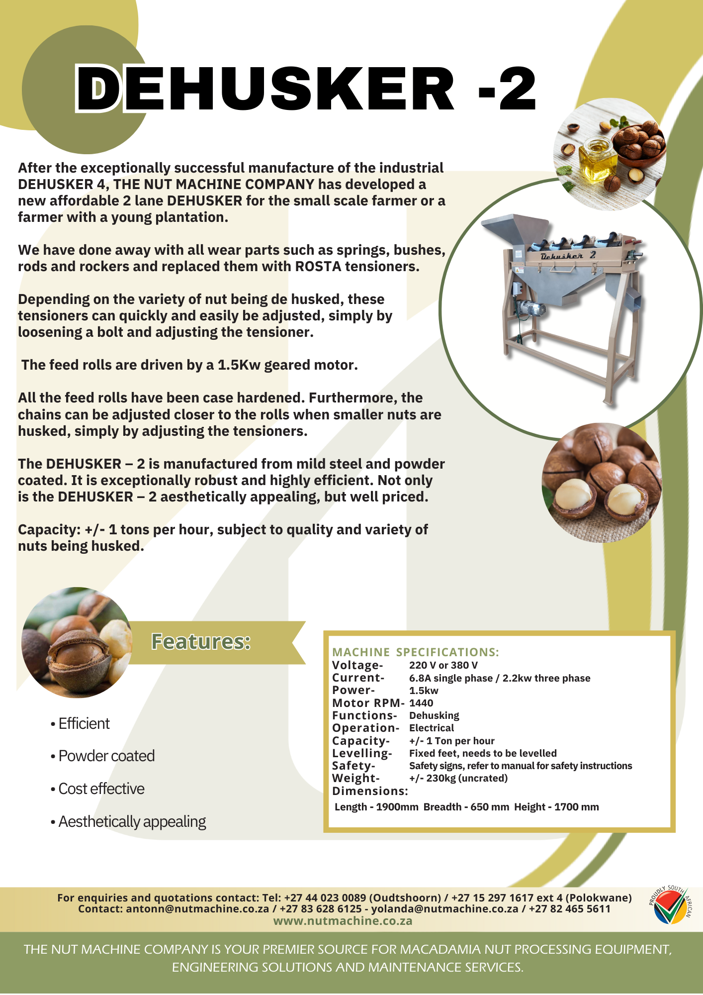 Dehusker – 2 | The Nut Machine Company