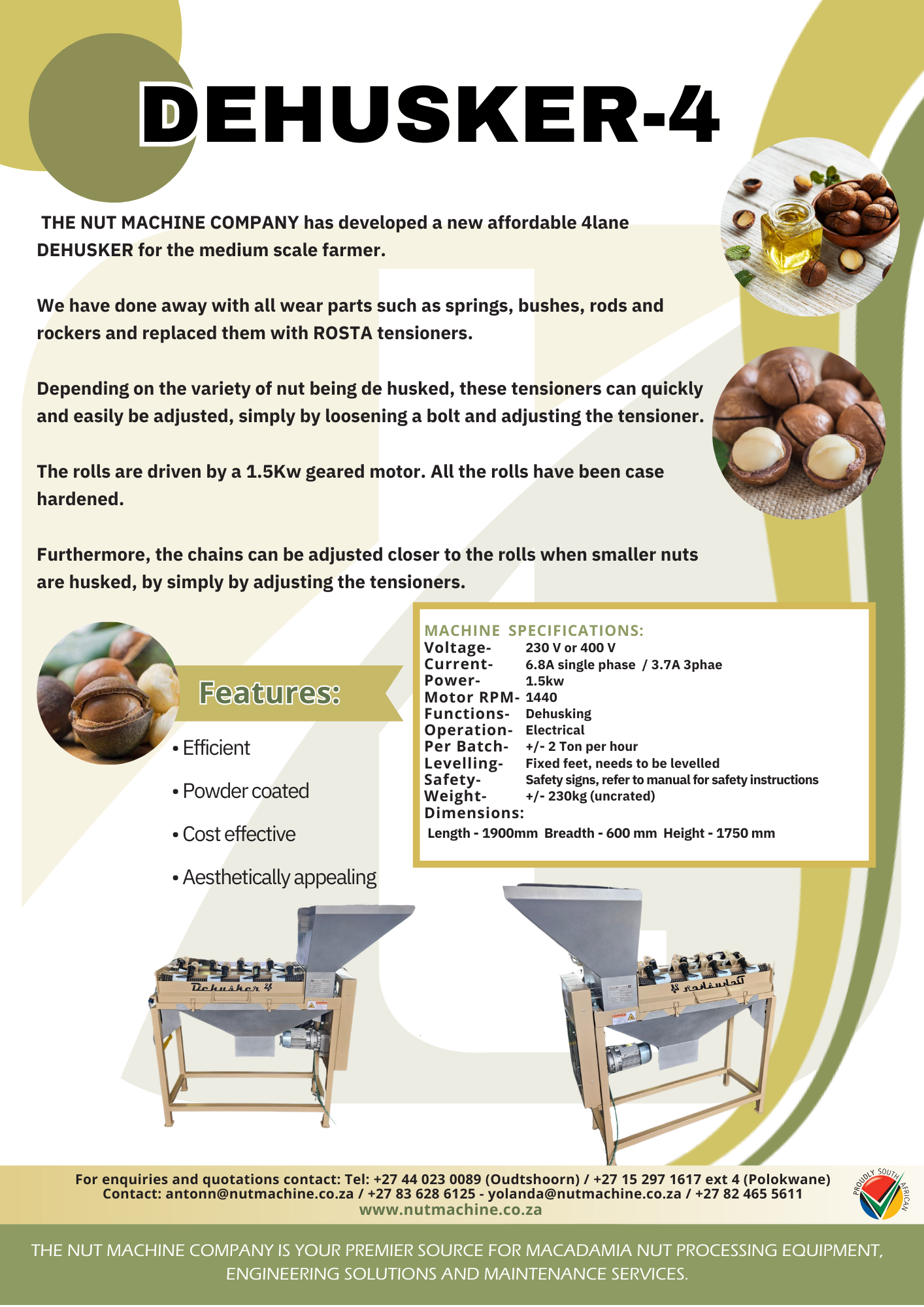 Dehusker – 4 | The Nut Machine Company